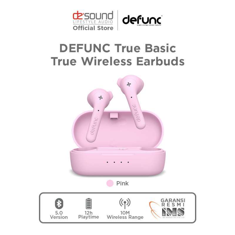 Jual Defunc True Basic True Wireless Earbuds - Garansi Resmi Ims ...