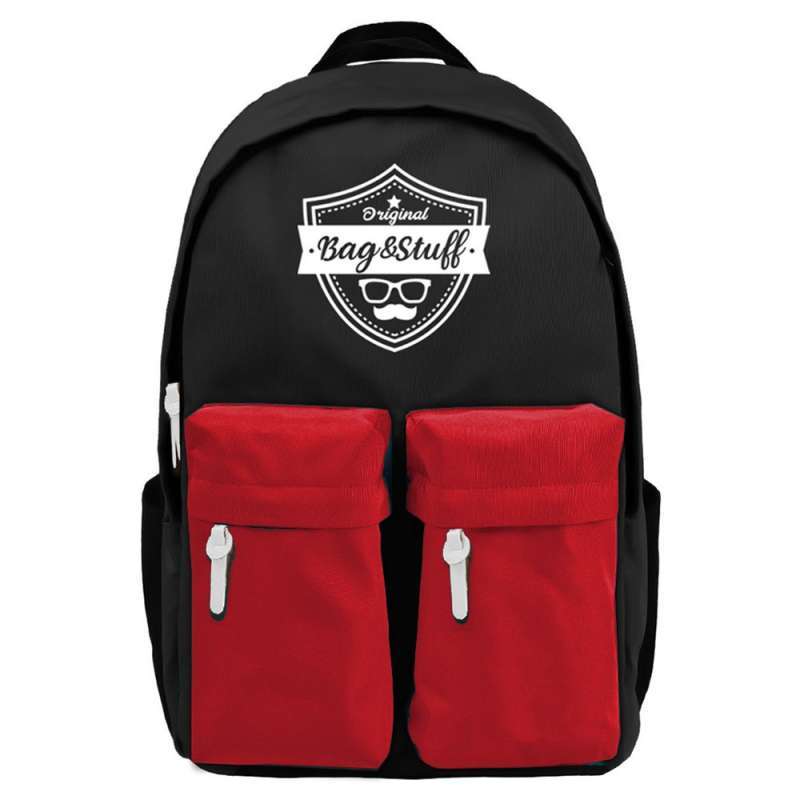 Tas Kick Denim Merah