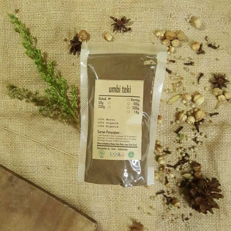 Jual UMBI RUMPUT TEKI BUBUK 500 GRAM - Cyperus Rotundus - MURNI - JSR ...