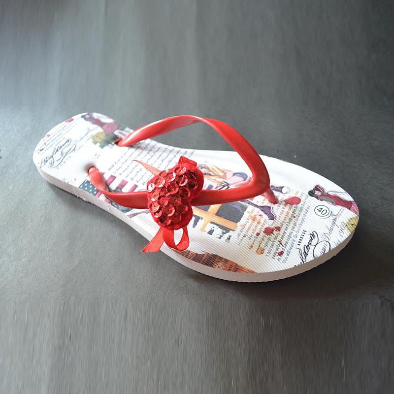 Fancy Flip Flop Sandals