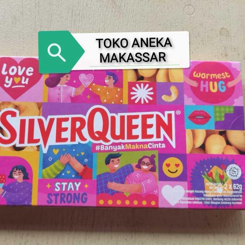 Promo SilverQueen 62gr isi 2 cokelat valentine Diskon 5% di Seller Toko ...