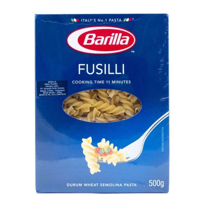 Promo Barilla Fusilli No 98 - Barila Pasta Gandum Fusili Spirals 500g ...