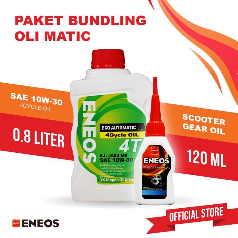 Promo Paket Bundling Oli Motor Matic 10w-30 Kemasan 0.8 Liter Diskon 5% ...