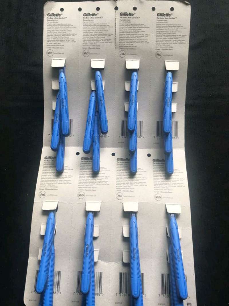 Jual Gillette / Gillette Blue 2 / Gillette Blue 2 Plus / Alat Cukur ...