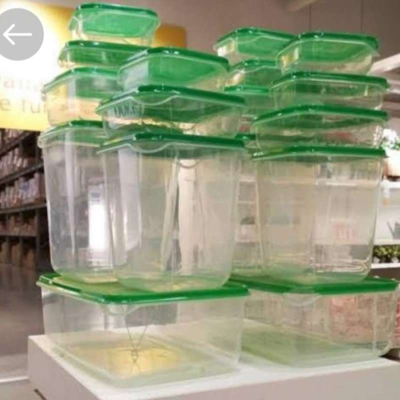 Promo BEST PROMO WADAH PENYIMPAN MAKANAN ISI 17PCS FOOD CONTAINER KOTAK ...
