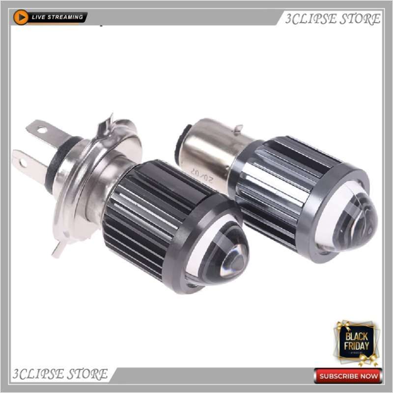 Promo Friendshipletter2.id Lampu Depan Motor Led H4 H6 Ba20d Dual Warn ...