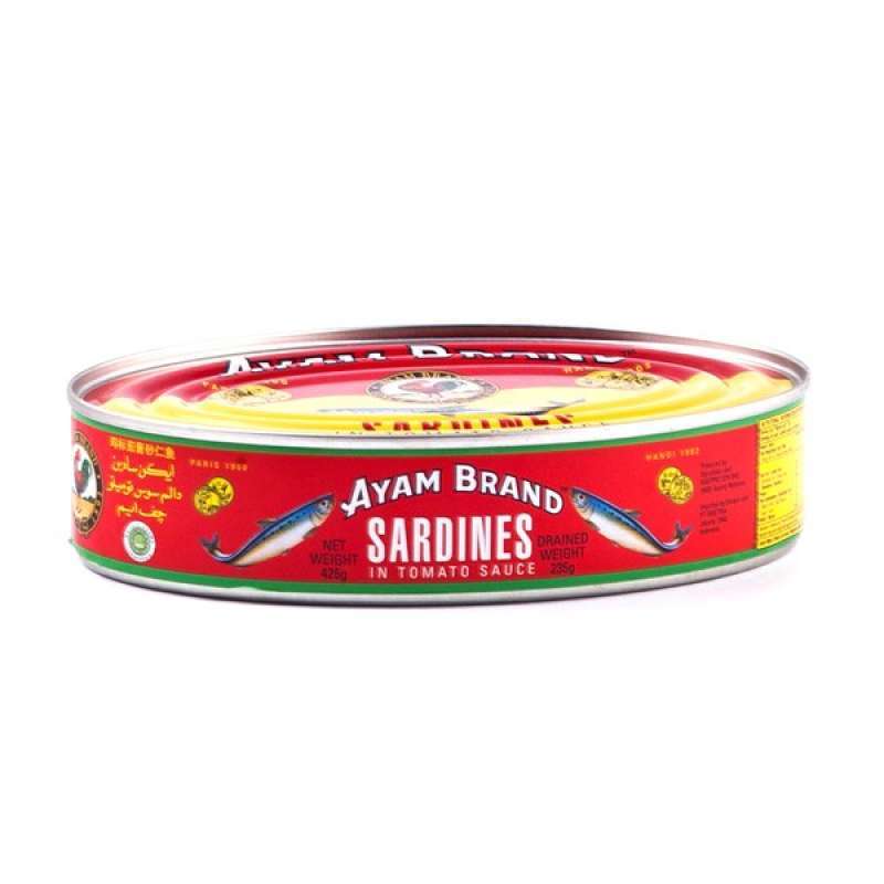 Promo AYAM BRAND Sardines Tomato Sauce 400g - Ikan Sarden Saus Tomat ...