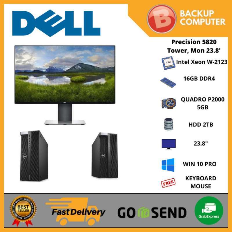Jual DELL PRECISION PC T5820 VGA 5GB HDD 2TB di Seller BACKUP COMPUTER ...
