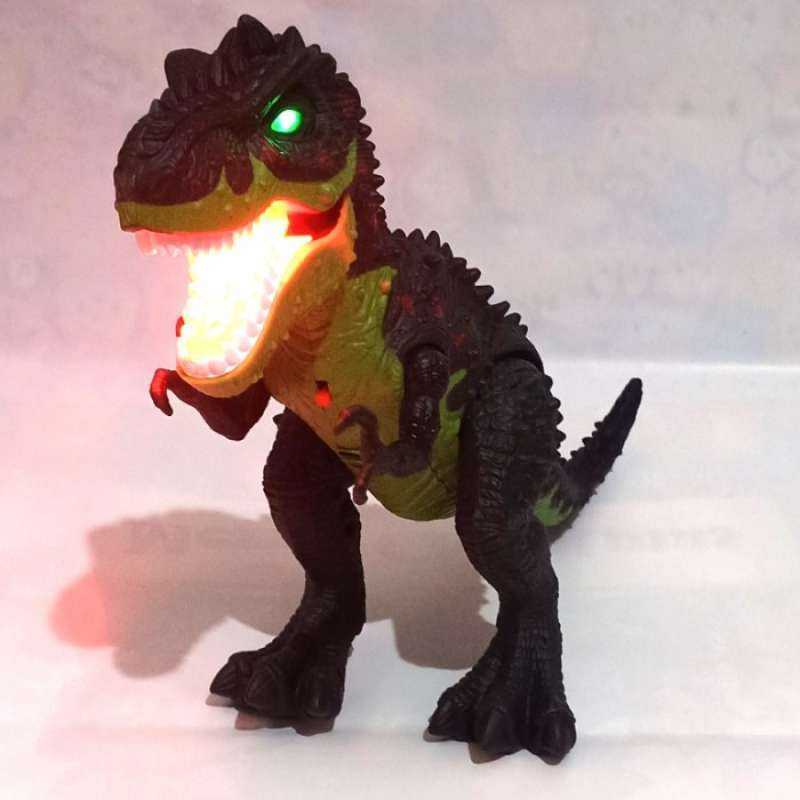 Jual MAINAN DINO TREX DINOSAURUS T-REX SPRAY FLAME BISA KELUAR ASAP di ...