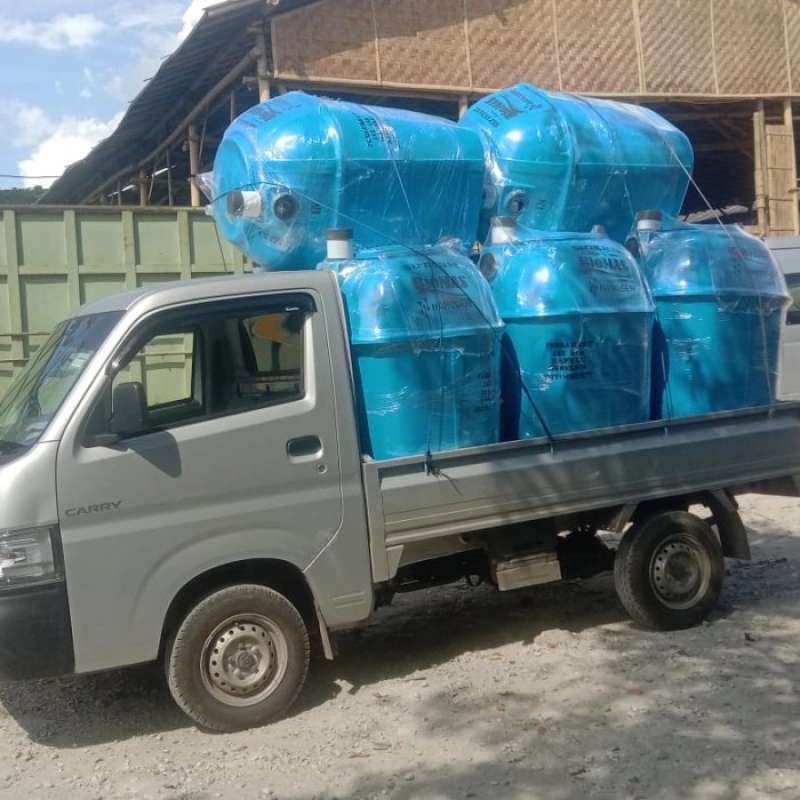 Jual Original Septic Tank Bio 800.liter Biotank Biotech Biofil Sepiteng ...