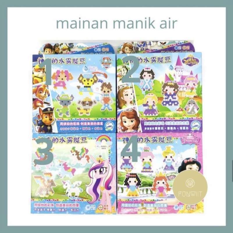 Jual Mainan Manik Air Aquabeads Aqua Beads di Seller Funwiit - Kelapa ...