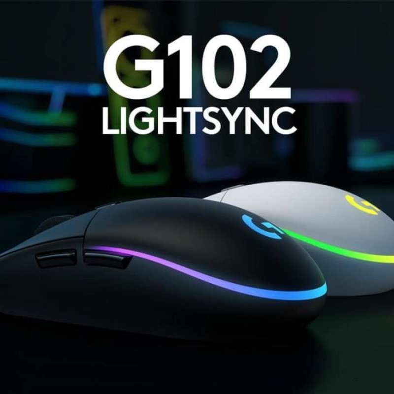 Promo Logitech G102 V2 Lightsync RGB MOUSE ORIGINAL / Mouse Gaming ...