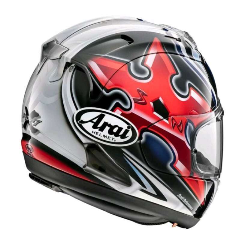 Jual Arai Sni Rx7x Nakano Shuriken Helm Full Face Original - Silver Di ...