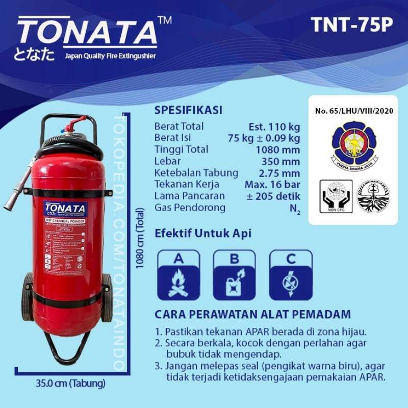 Promo APAR APAB 75KG Bubuk ABC Powder TONATA / Set Komplit - Standard ...