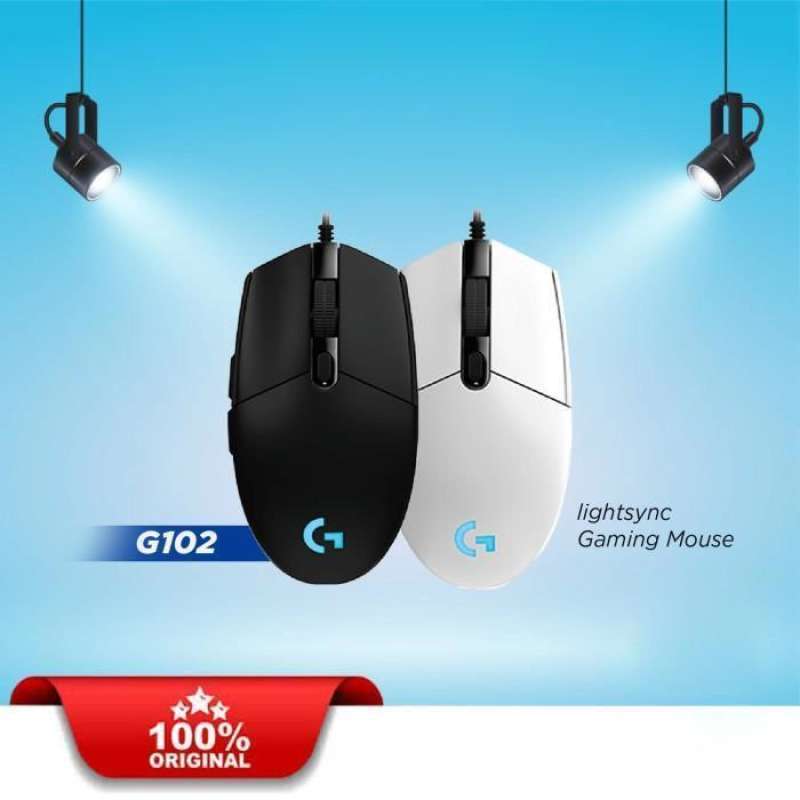 Jual Logitech G102 v2 / G 102 Lightsync Gaming Mouse / Mouse Gaming / Alat gaming / Gaming ...