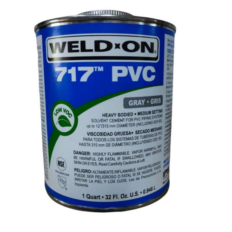 Jual Weld On 717 Pvc Heavy Bodied, Solvent Cement For Pvc Piping ...