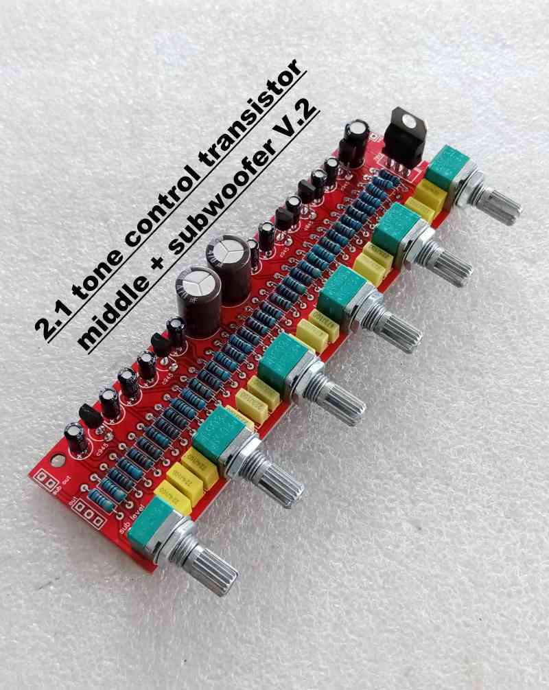 Jual Modul 2.1 Stereo Tone Control Transistor Plus Middle Dan Subwoofer V.2 di Seller mel store ...
