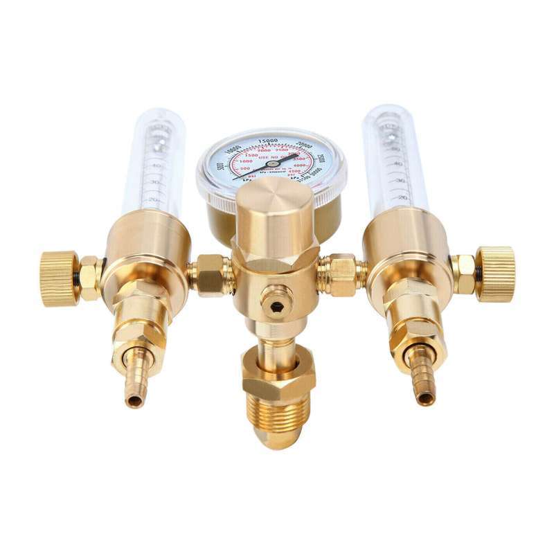Jual Dual Output Argon Gas Regulator Flow Meter Accessories Durable di ...