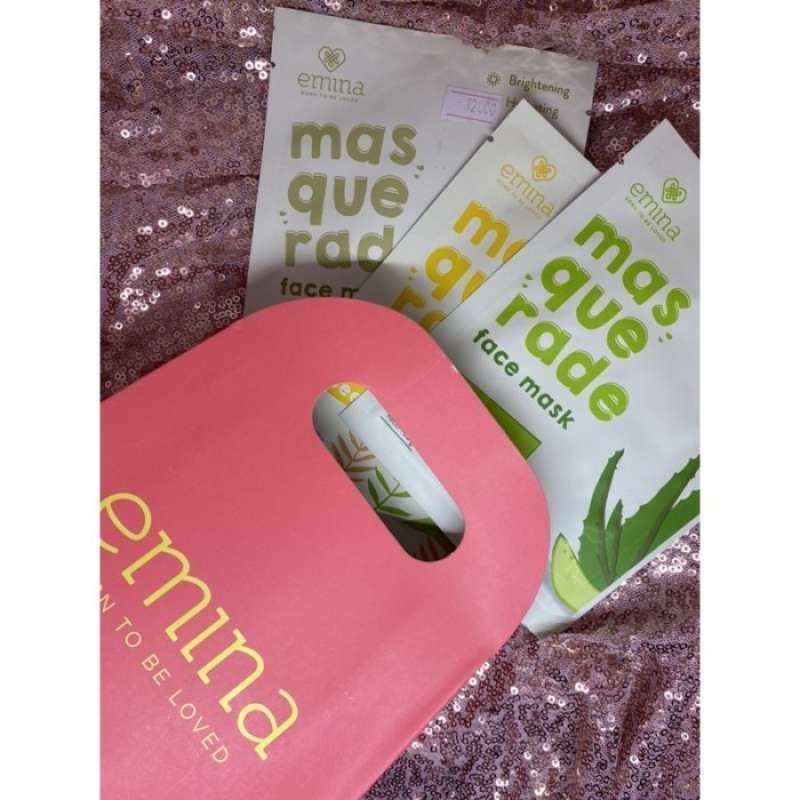 Jual Emina masquerade masker wajah topeng di Seller Elisabethme ...