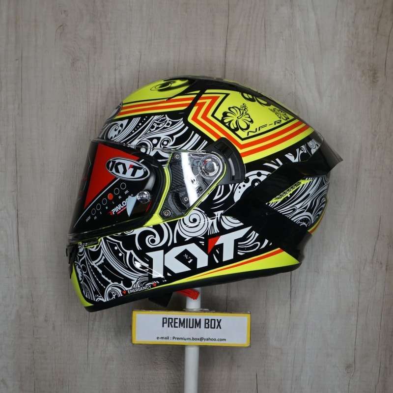 Jual KYT NFR STEEL FLOWER YELLOW di Seller Premium Box - Tegalrejo ...