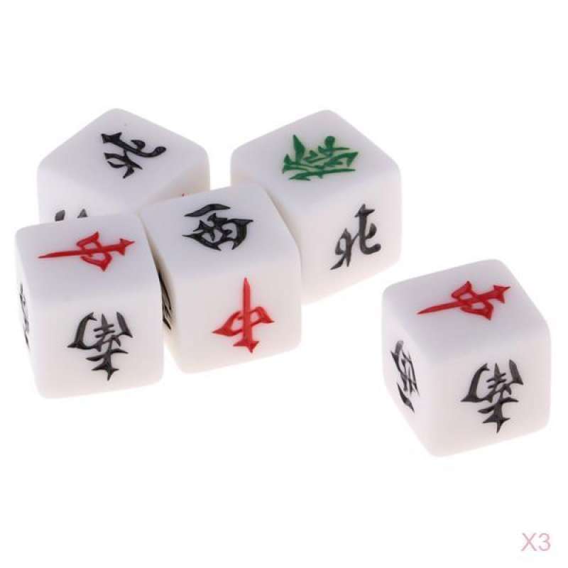 Jual Mahjong Dice South North East West Wind Direction Mahjong Game ...