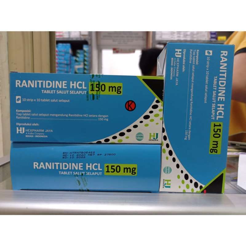 Jual original Ranitidine-150 Mg-hj di Seller Apotek Pelita Farma ...