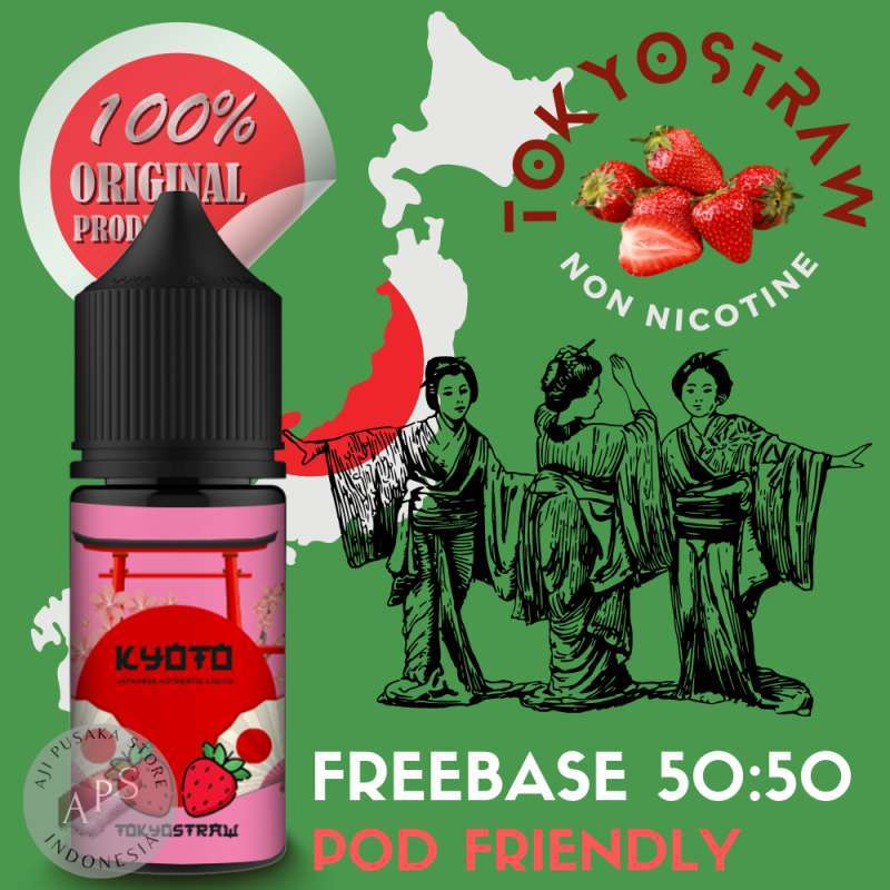 Promo Premium Quality Liquid Vape 30ml Pod Friendly 50:50 Non Nikotin ...