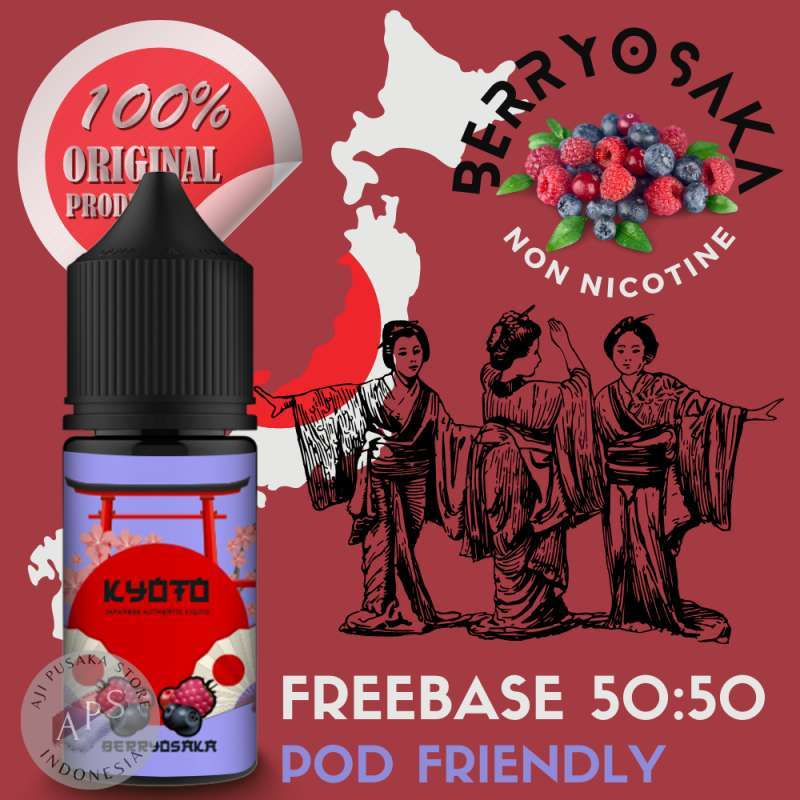 Promo Premium Quality Liquid Vape 30ml Pod Friendly 50:50 Non Nikotin ...