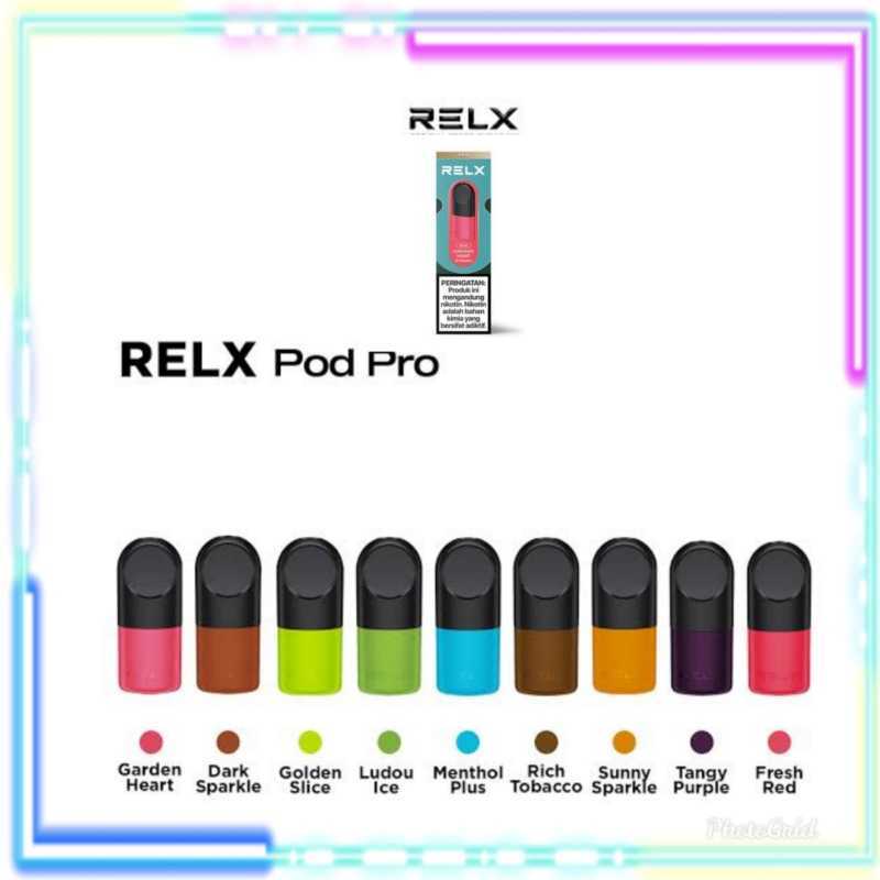 Promo RELX POD INFINITY & ESSENTIAL - 2 POD + PACK LUDUO ICE Diskon 31% ...