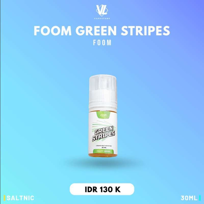 Jual Foom Green Stripes Vol.2 / V2 Salt Nic 30ML by Foom Lab - Liquid ...