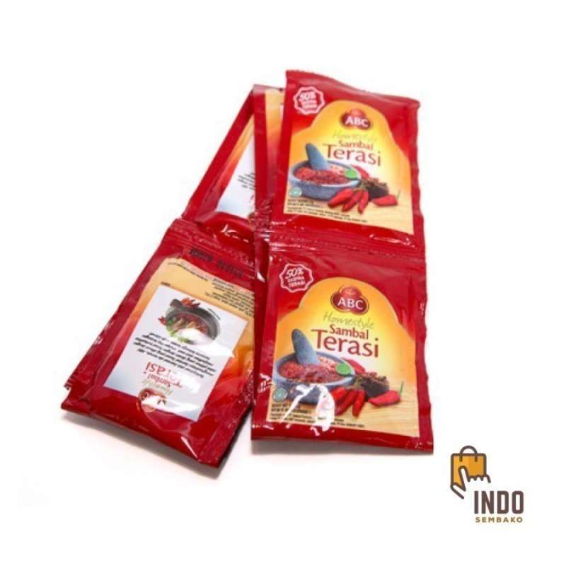 Jual Sambal Terasi abc sachet isi 10 / Sambel Terasi ABC Homestyle ... Jual Sambal Terasi abc sachet isi 10 / Sambel Terasi ABC Homestyle ...