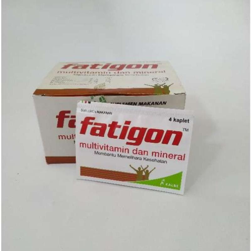 Jual FATIGON 6 KAPLET Multivitamin dan Mineral Daya Tahan Tubuh di ...