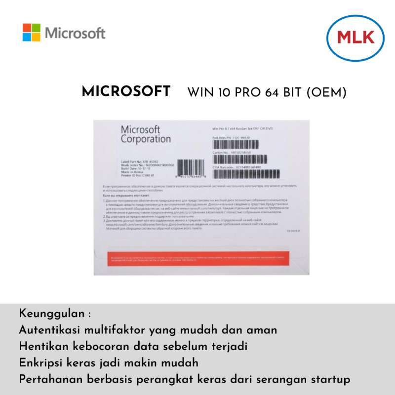 Microsoft Windows 10 Original - Harga Terbaru Agustus 2024 | Blibli
