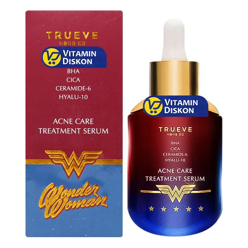 Promo TRUEVE WONDER WOMAN ACNE CARE TREATMENT SERUM 30ML Diskon 37% di ...