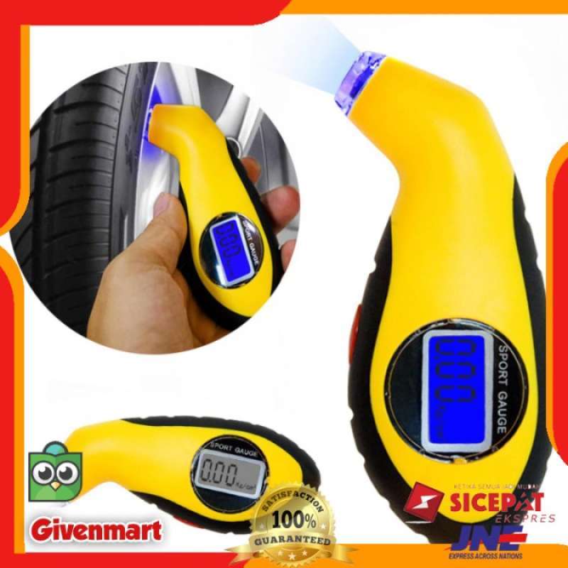 Jual Alat Ukur Tekanan Ban Mobil Digital Manometer Tire Gauge Lcd ...