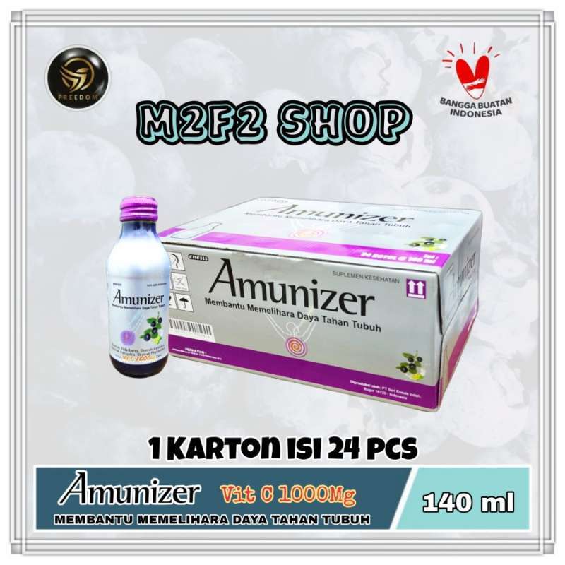 Promo Amunizer Minuman Vitamin C1000 Botol Beling - 140 ml (Kemasan ...