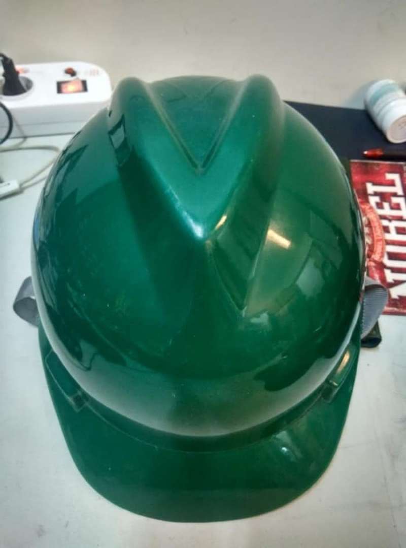 Jual helm proyek anti pecah lengkap sarang dan Tali Dagu - Multicolor ...