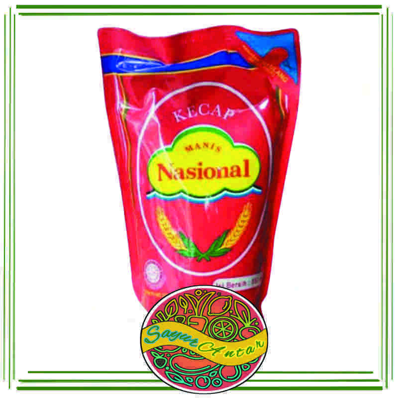 Jual Kecap Nasional Kecap Manis Refill [ 520 Ml ] Di Seller Nanashop ...