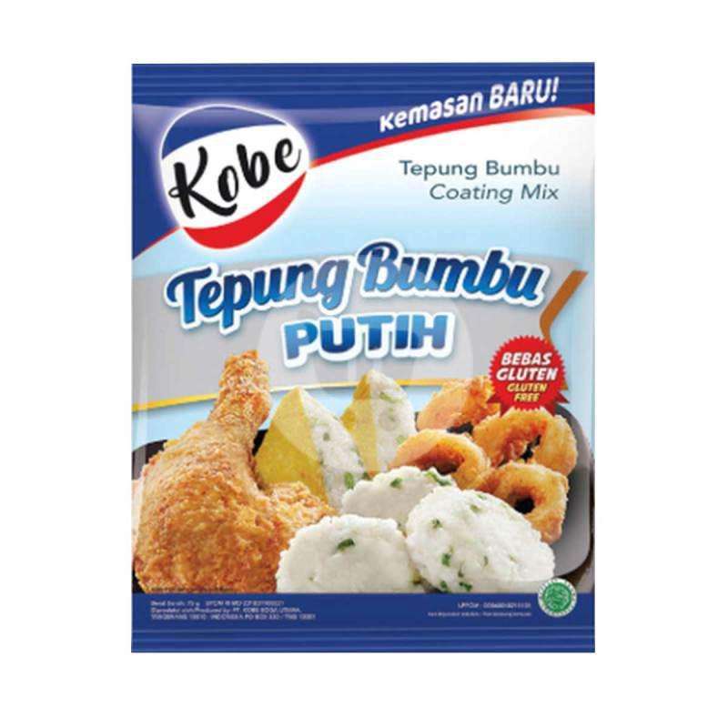 Jual Kobe Tepung Bumbu Putih 75 g di Seller Pasar Segar Grogol - Grogol, Kota Jakarta Barat | Blibli