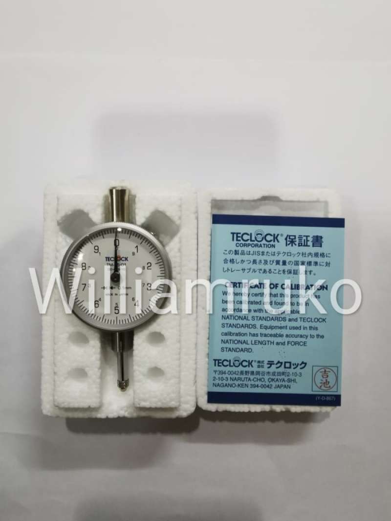 Jual Teclock - Dial Indicator 0.1mm, Type: TM-35-01 - Multicolor di Seller Bena Store - Wanajaya ...