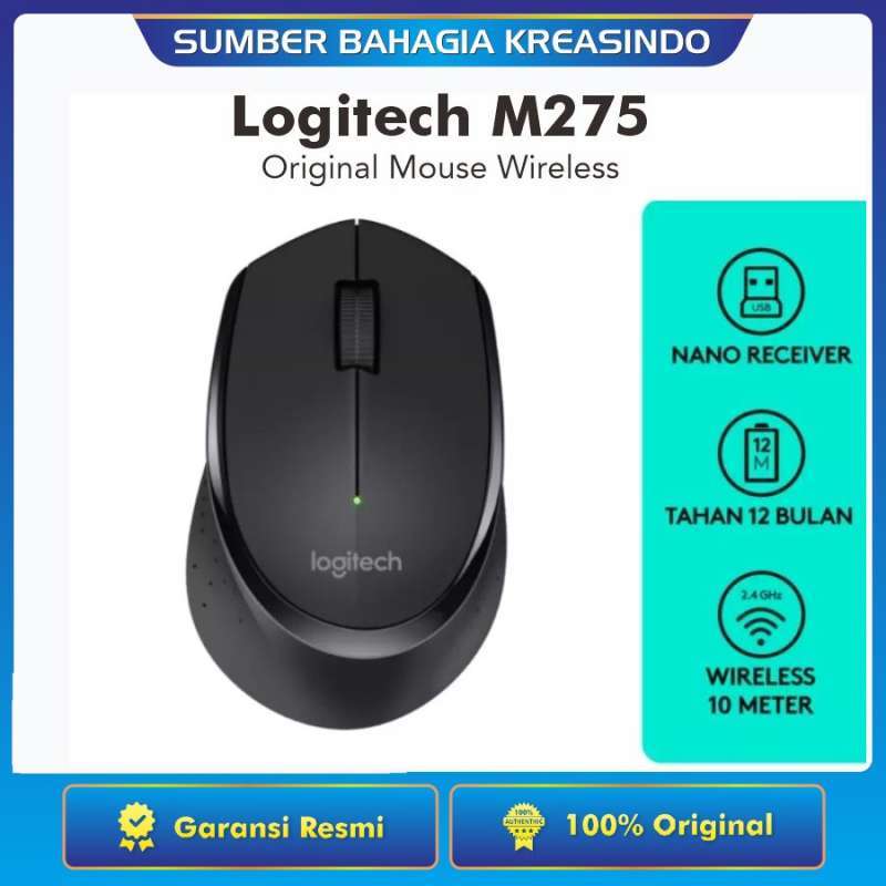 Jual Logitech M275 Wireless Mouse di Seller SBKStore - KANTOR - Kota ...