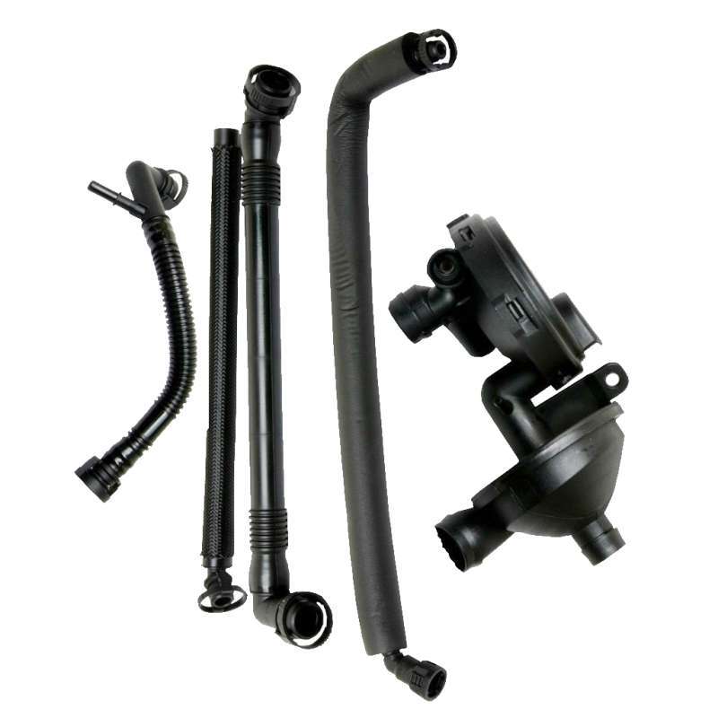Jual PCV Crankcase Vent Valve & Breather Oil Separator Hose Kit for BMW ...