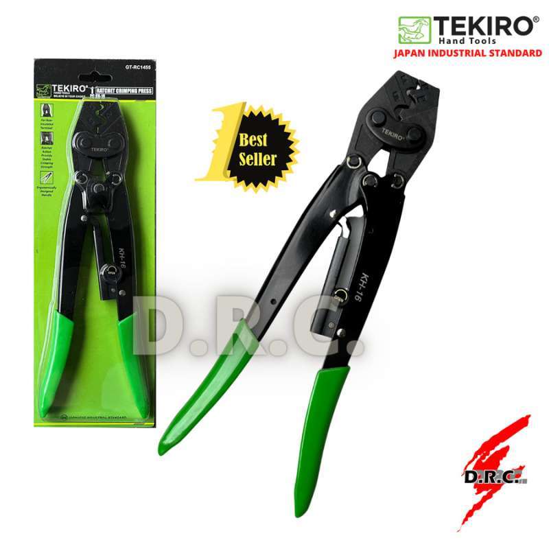 Promo Tekiro Tang Crimping Rachet KH16 / Tang Press Skun Ratchet KH-16 ...