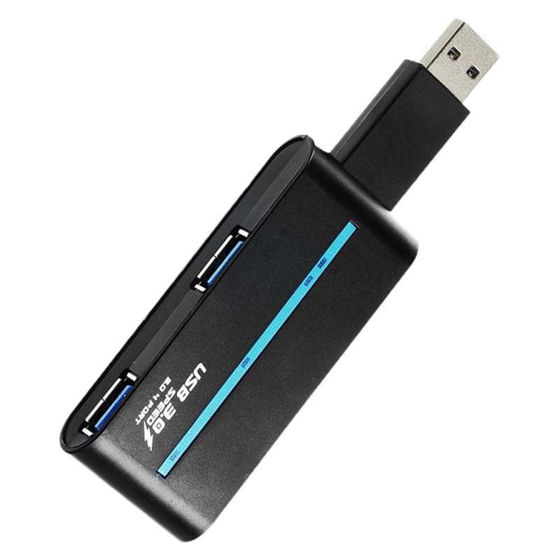 Jual Foldable USB 3.0 Hub Multifunctional 4 Ports Splitter Adapter USB ...