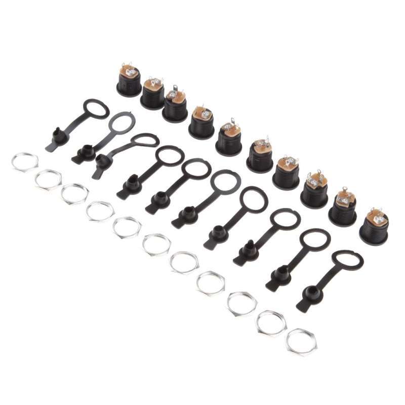 Jual 10Pack DC-022 DC Power Socket DC Connector Adapter Supply Socket ...