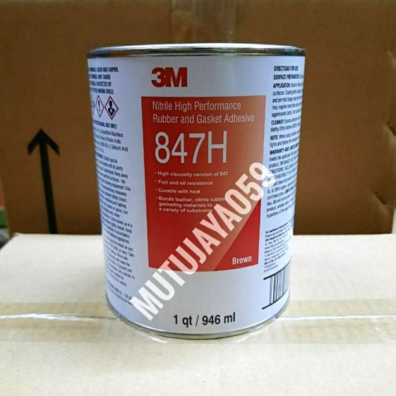 Jual 3M 847H Nitrile High performance Rubber and Gasket Adhesive di ...