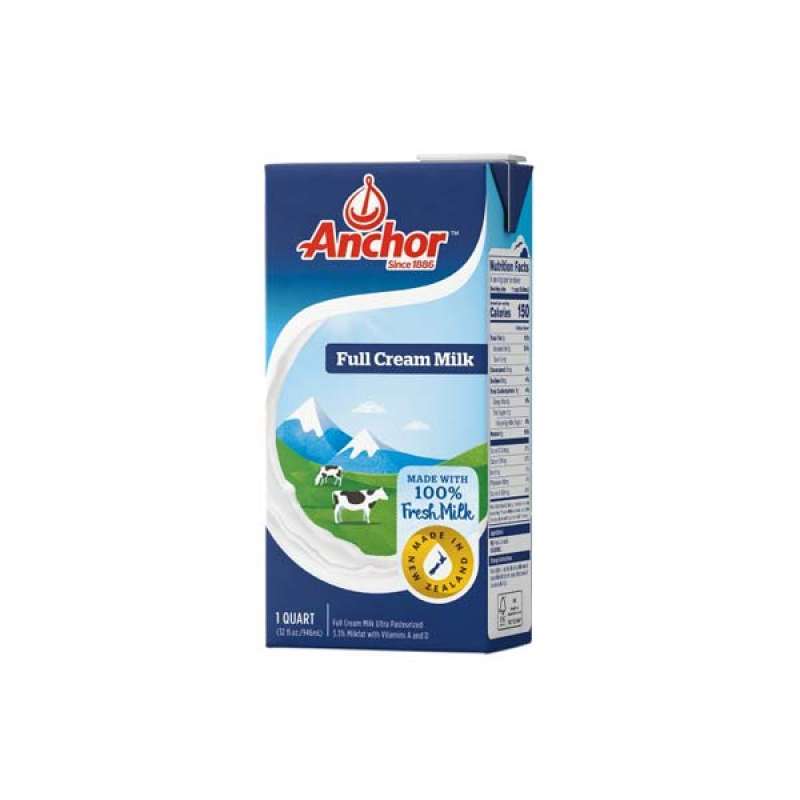 Jual ANCHOR MILK FULLCREAM 1 Ltr di Seller Hypermart Ahmad Yani ...