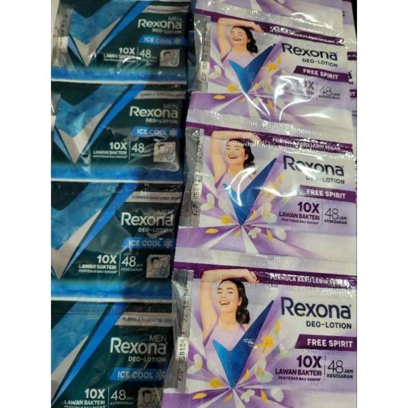 Jual Rexona Cewek/Cowok sachet 9g isi 12sachet di Seller Toko Nadine ...