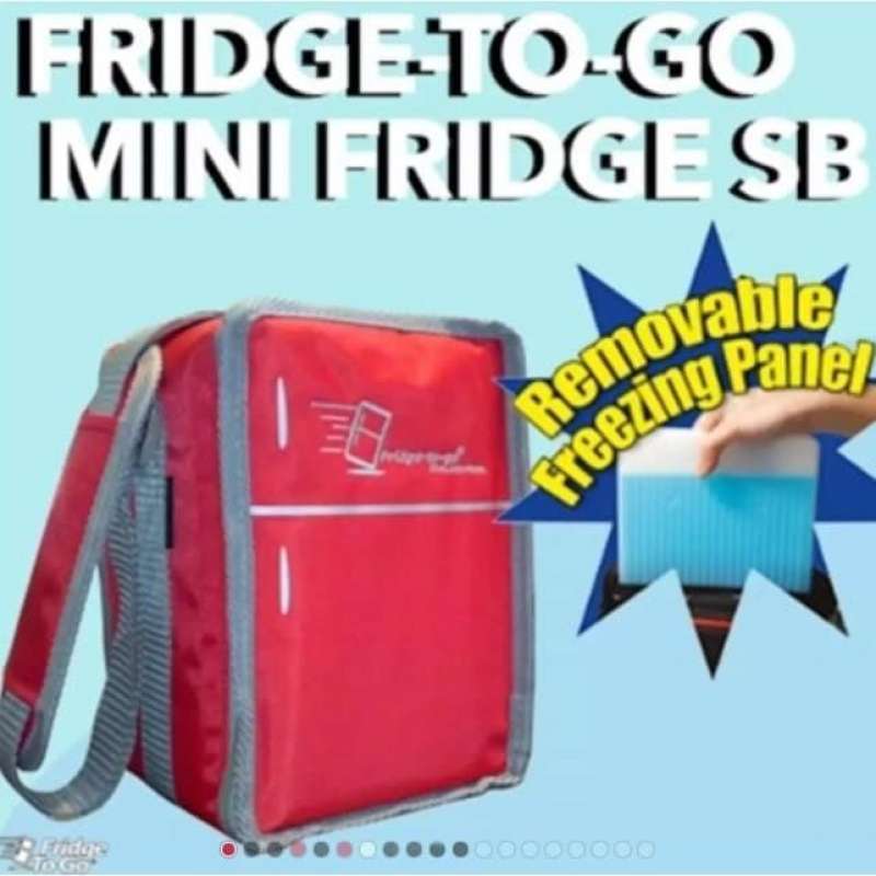 Jual Mini Fridge to Go Magic Cooler Bag with 3 Ice Panel di Seller ...