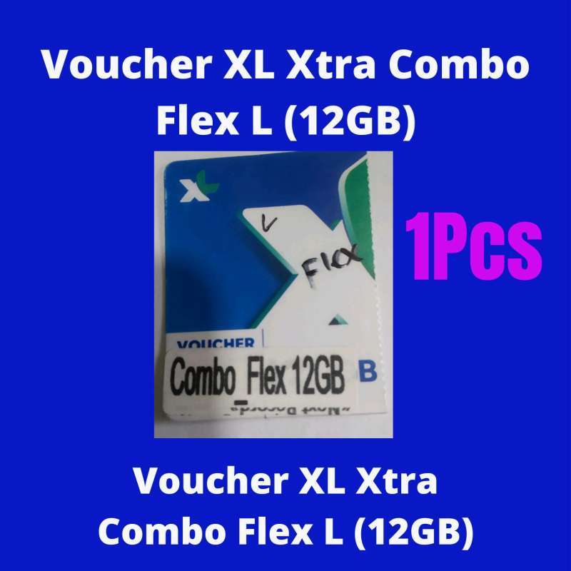 Jual Voucher Kuota XL Xtra Combo Flex L (12GB), Xl Combo Flex 12GB ...